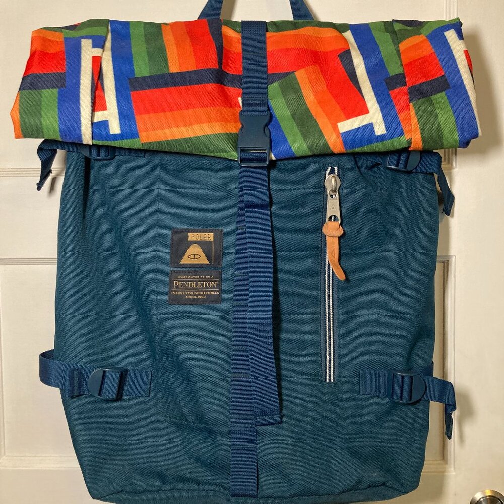Poler X Pendleton Roll-Top Backpack - Gem